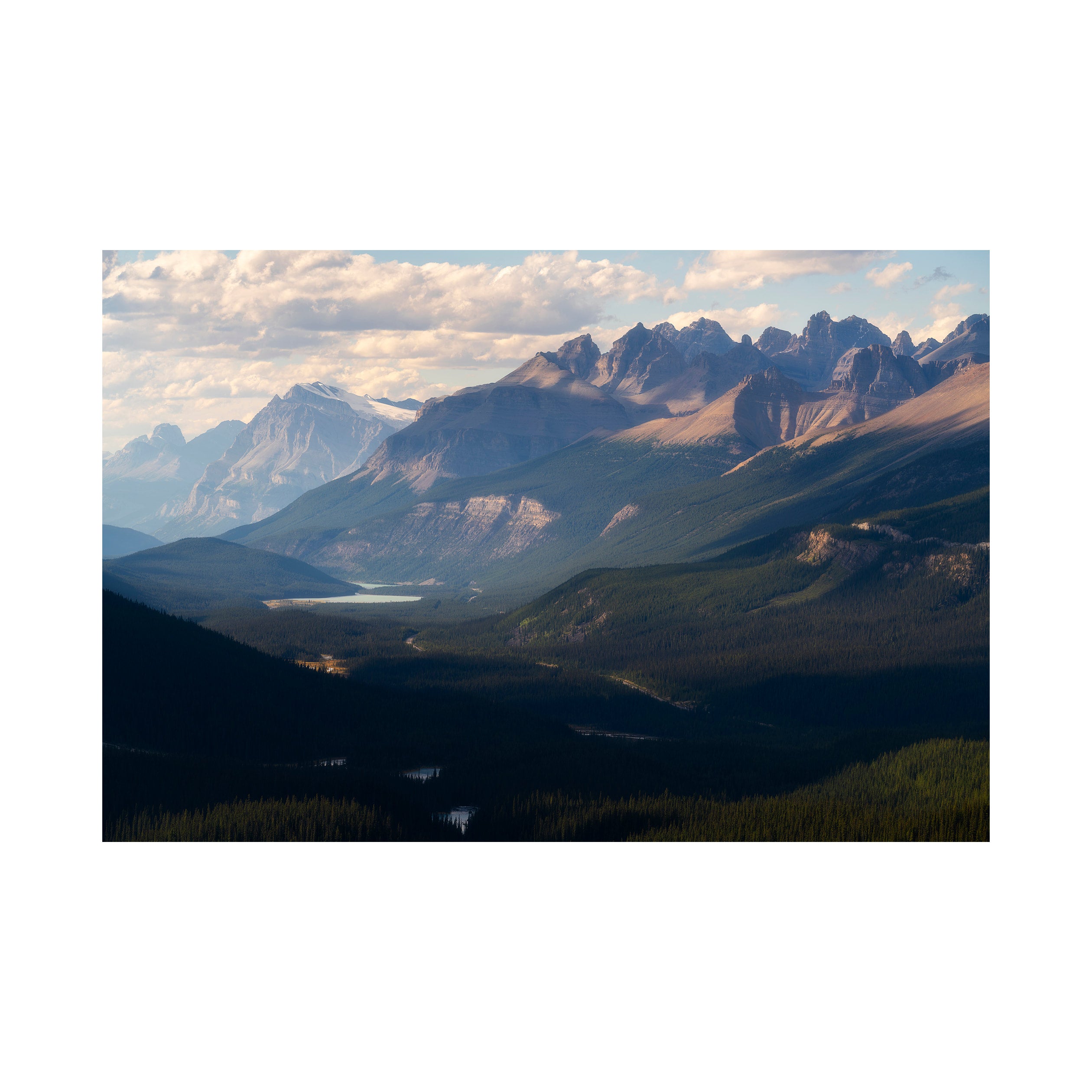 Light And Shadow - Banff National Park, Alberta | Galerie CINQ